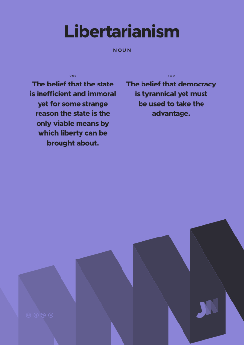 Libertarianism « Definitions « Anaarkei « JarickWorks