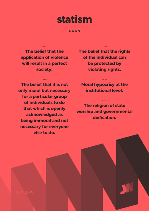 Statism « Definitions « Anaarkei « JarickWorks